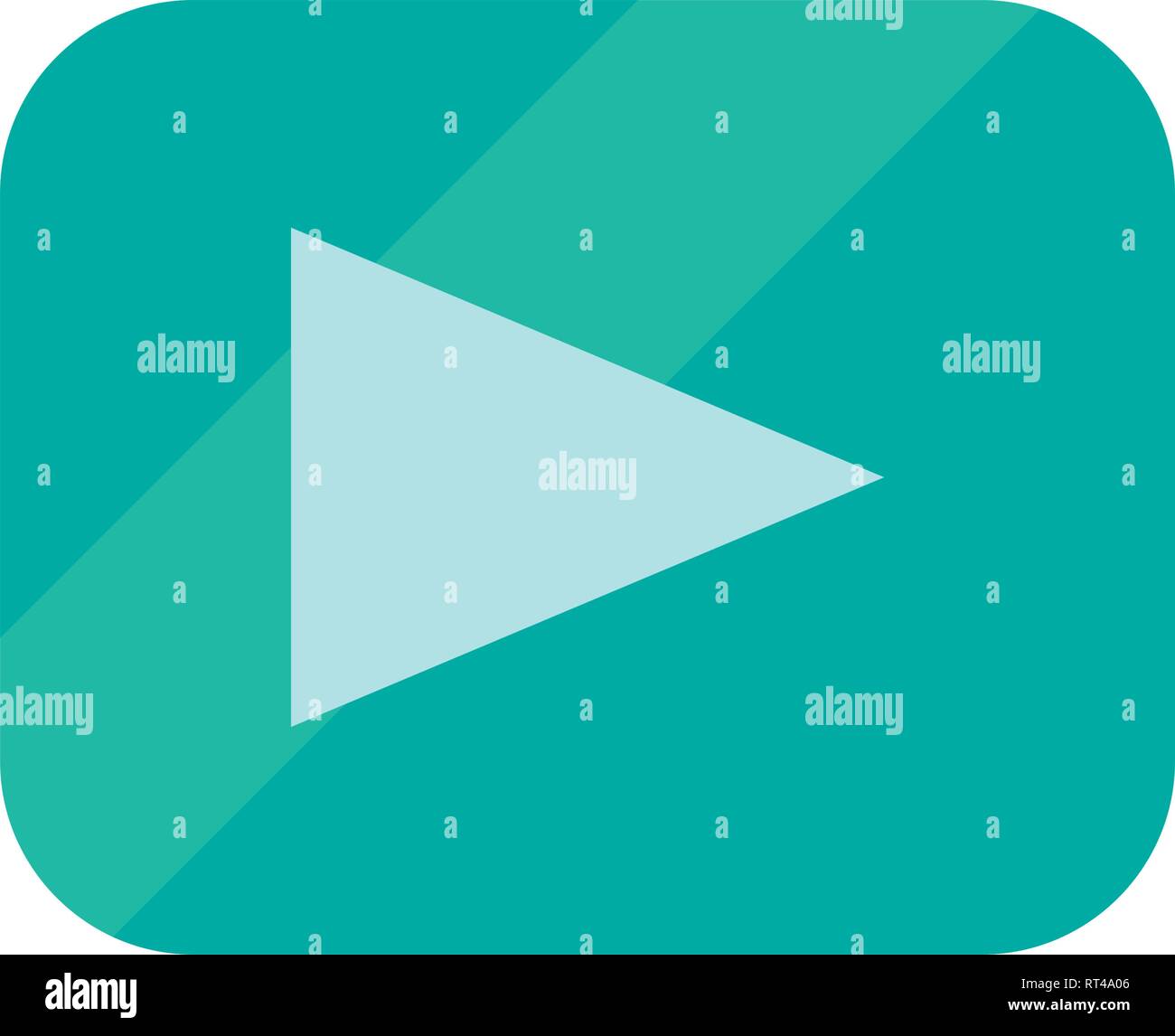 video player button on white background vector illustration Stock ...