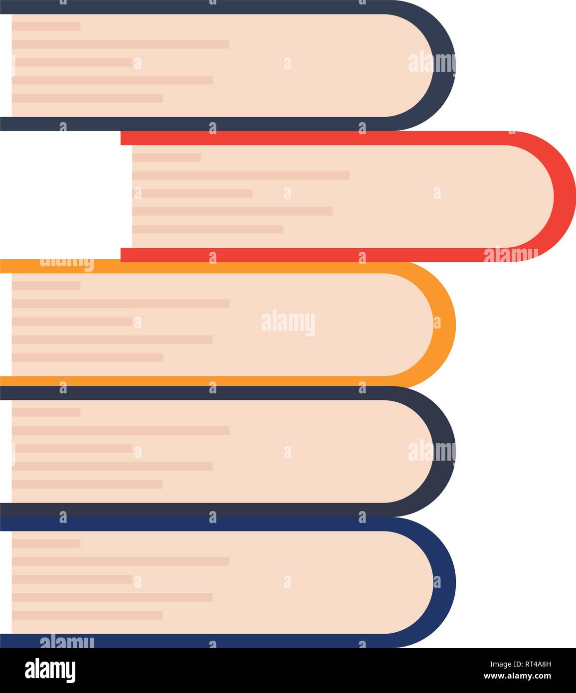 Old law books pile Stock Vector Images - Alamy