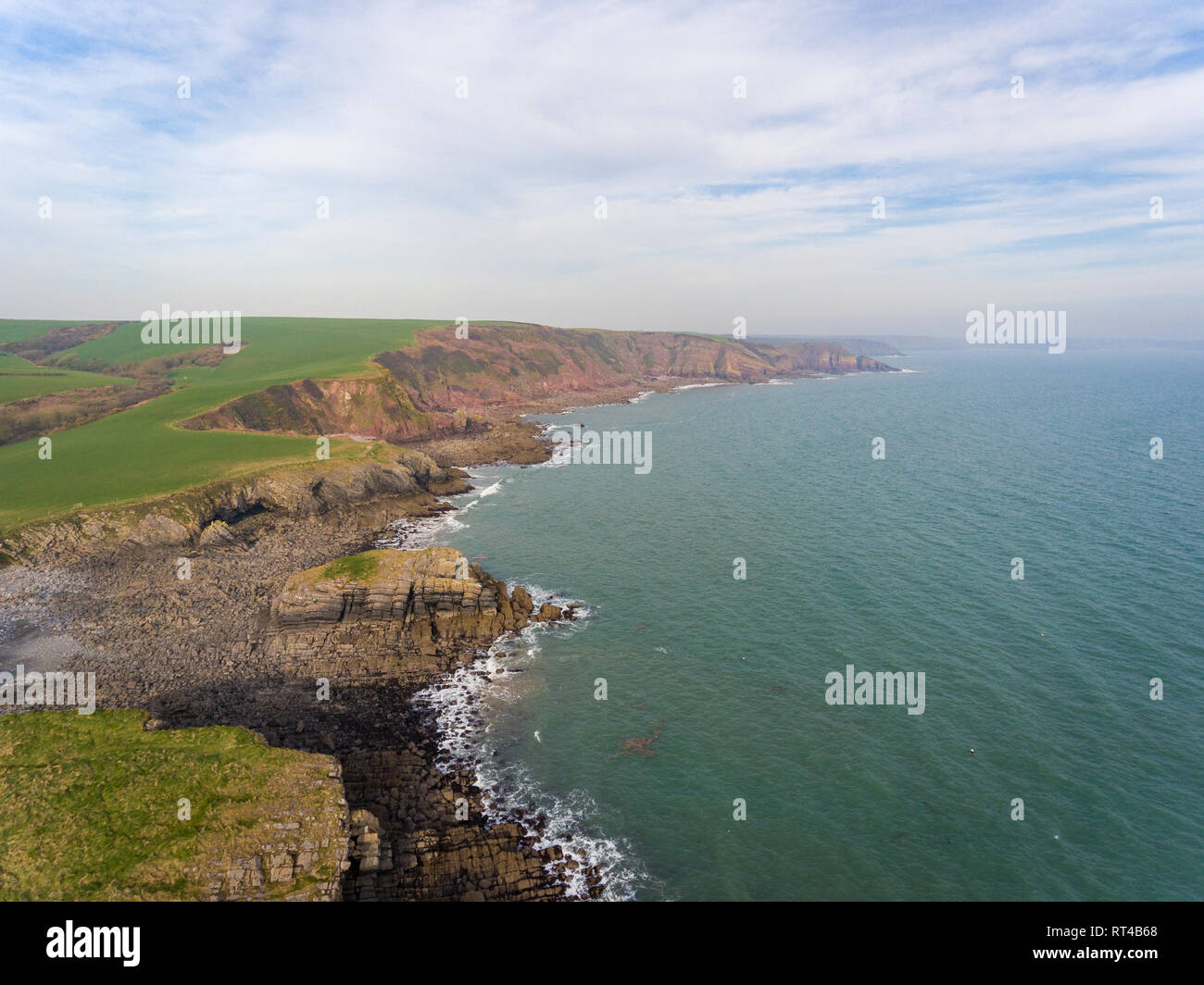 Stackpole quay beach hi-res stock photography and images - Alamy