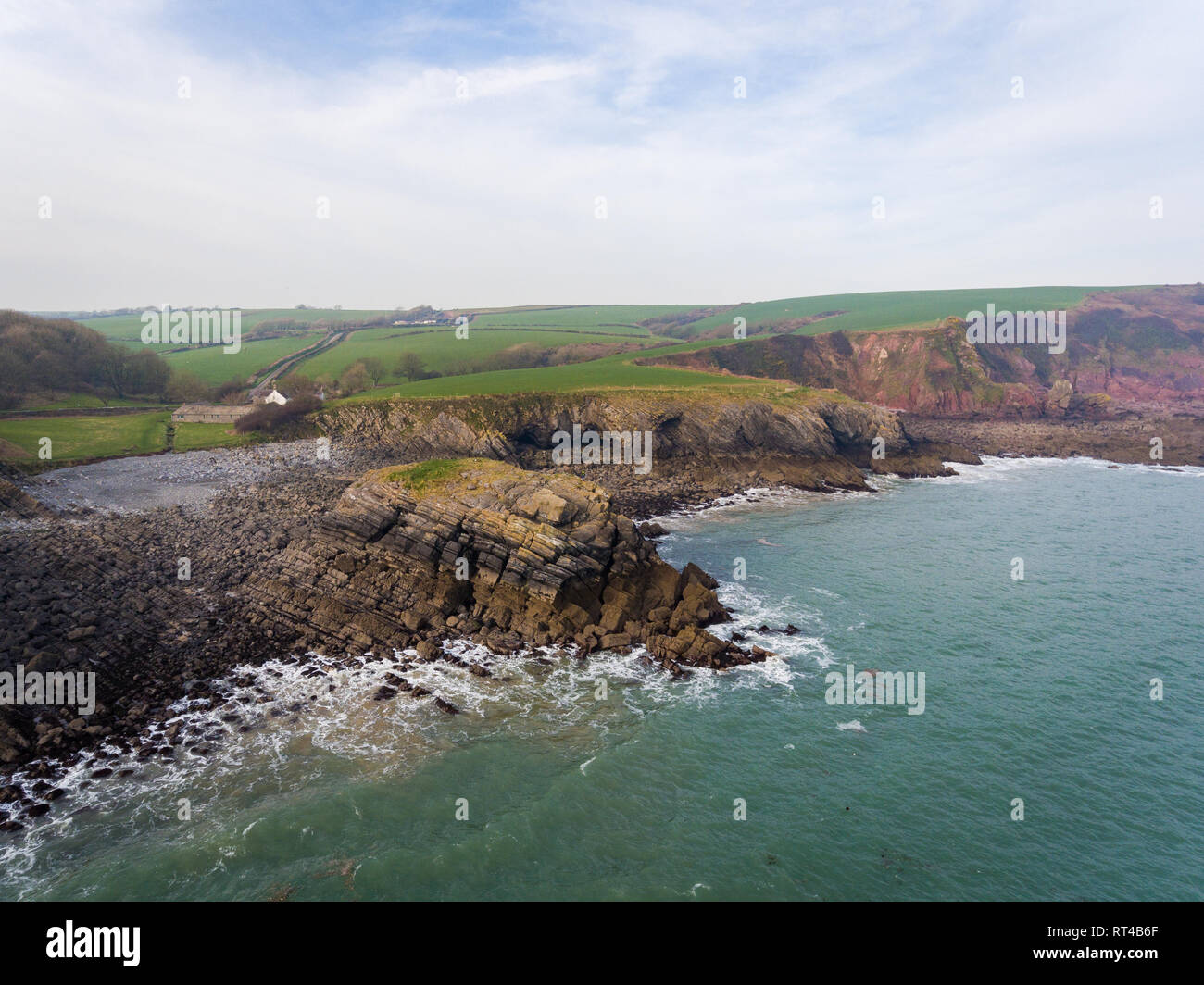 Stackpole quay wales hi-res stock photography and images - Alamy