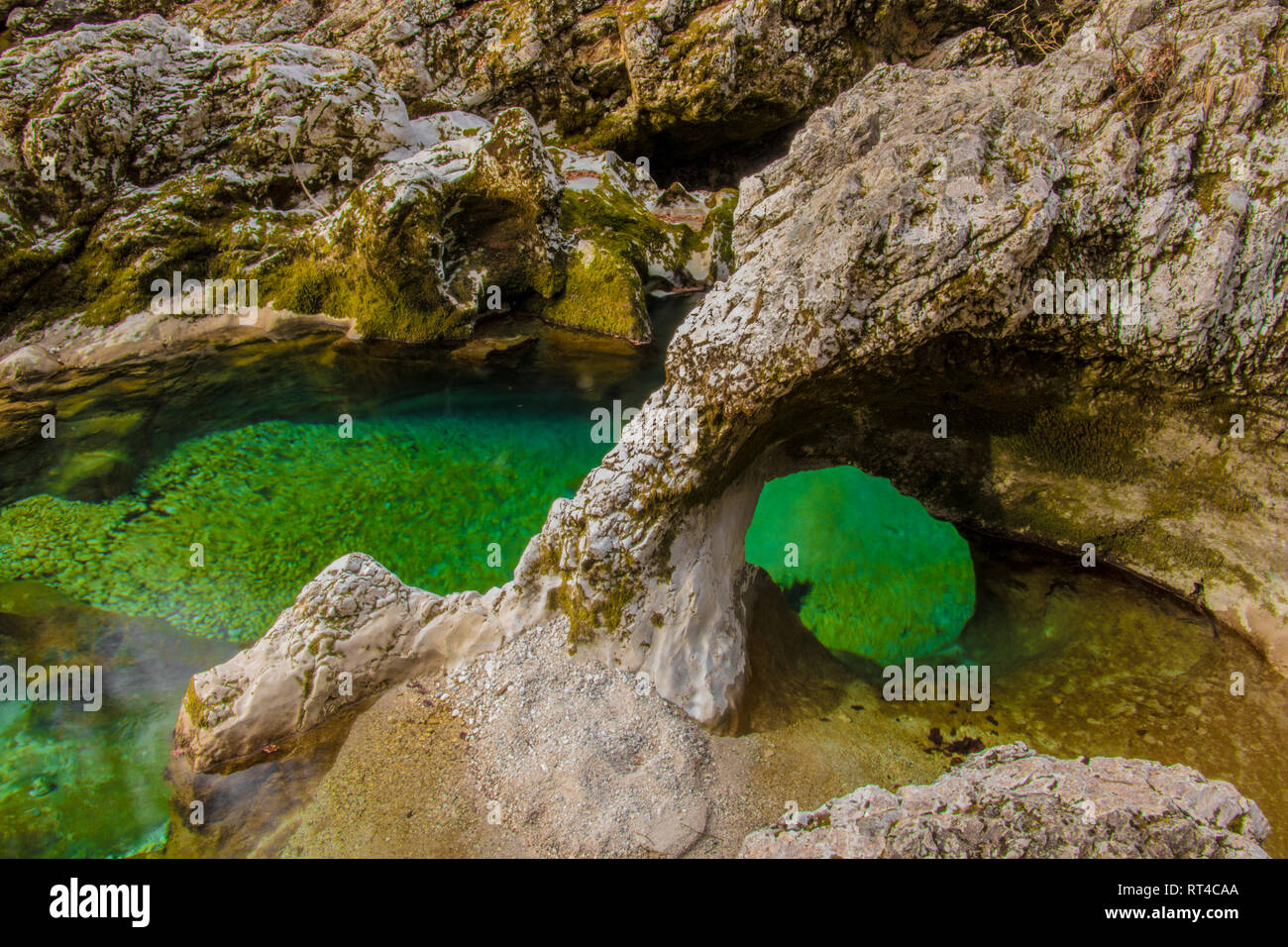 hole in a rock formation Stock Photo - Alamy