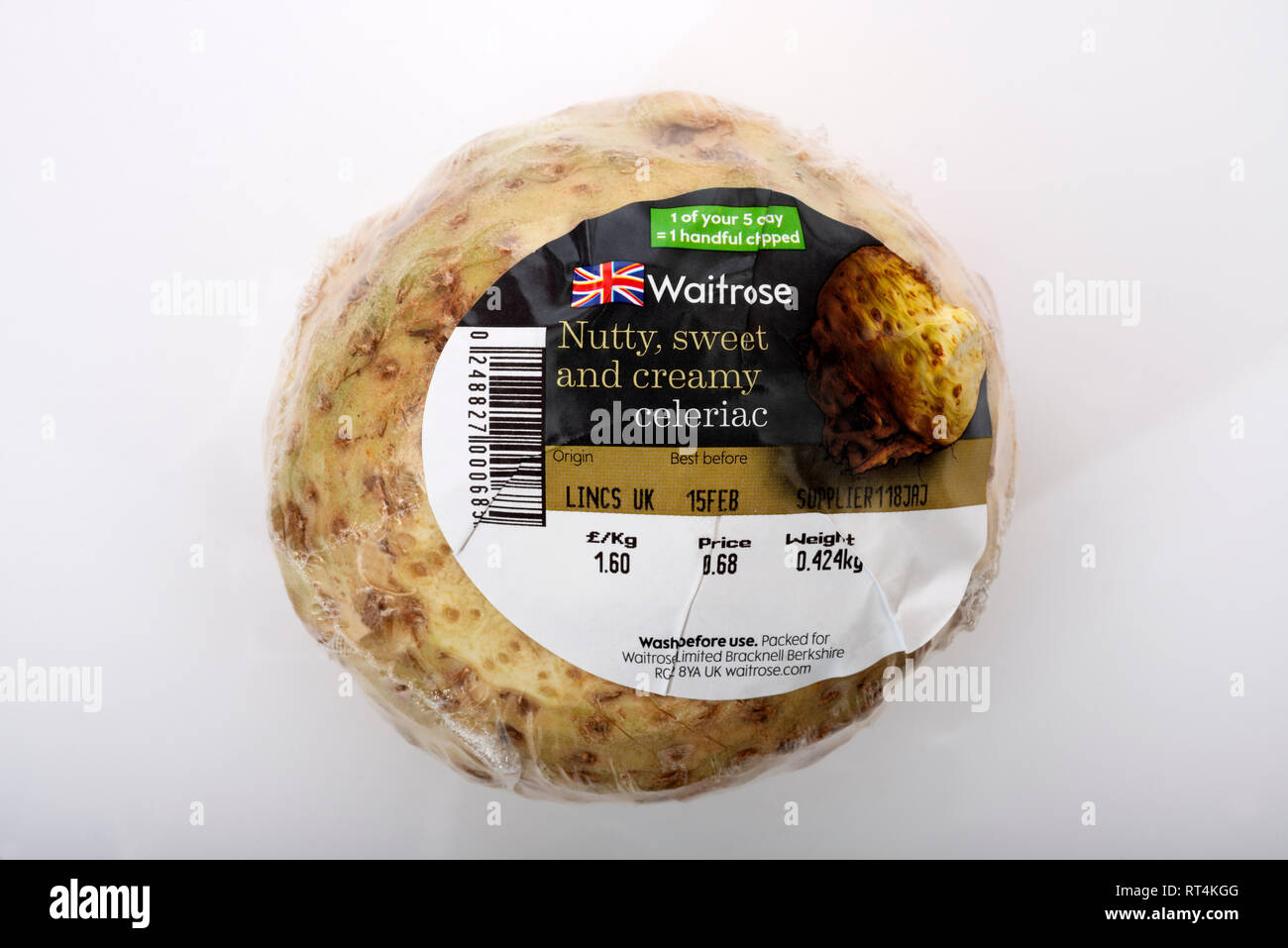 Food shrink wrapped hi-res stock photography and images - Alamy