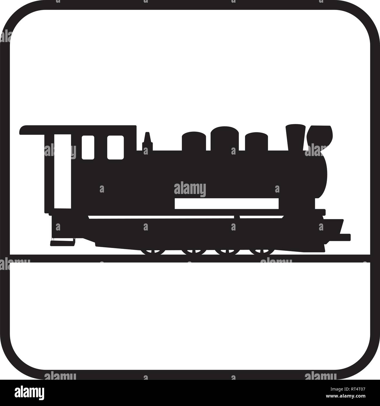 Old Steam Locomotive Stock Vector Image & Art - Alamy