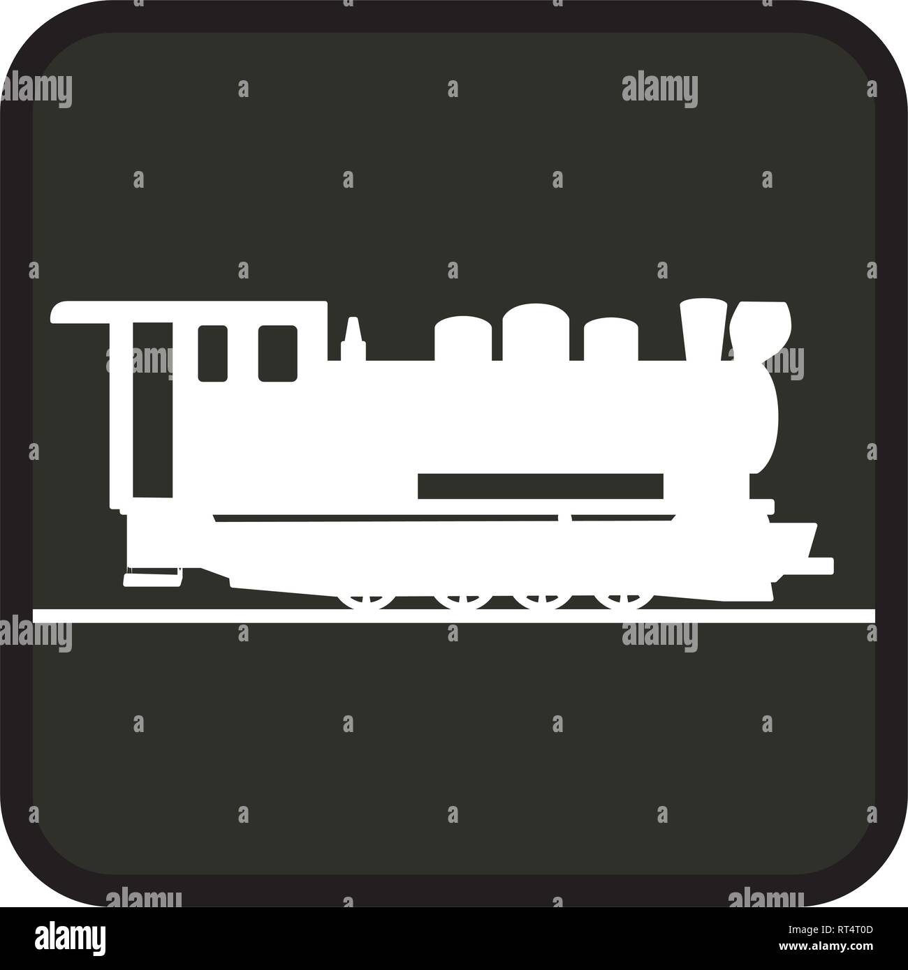 Old Steam Locomotive Stock Vector Image & Art - Alamy