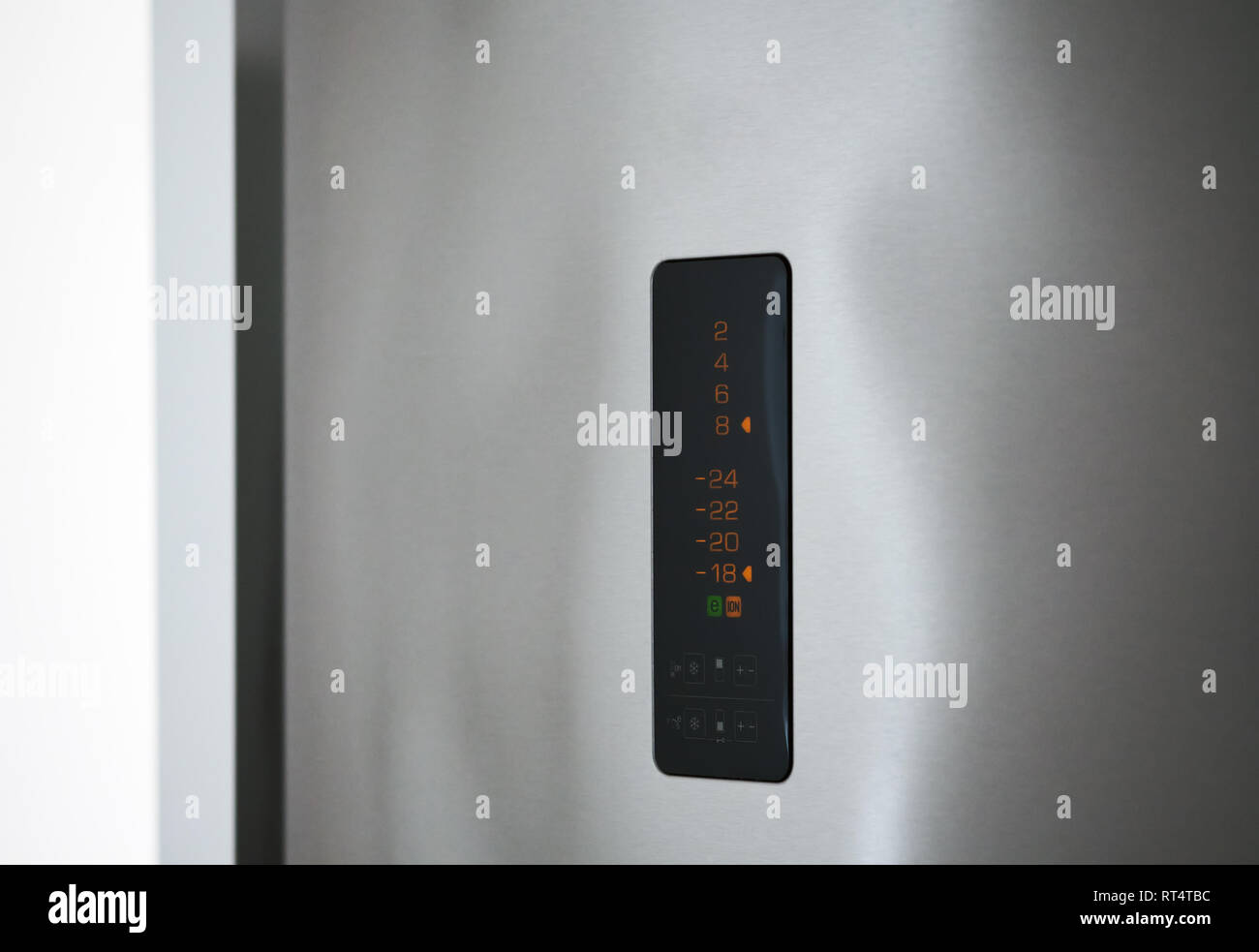 Digital display refrigerator hi-res stock photography and images - Alamy