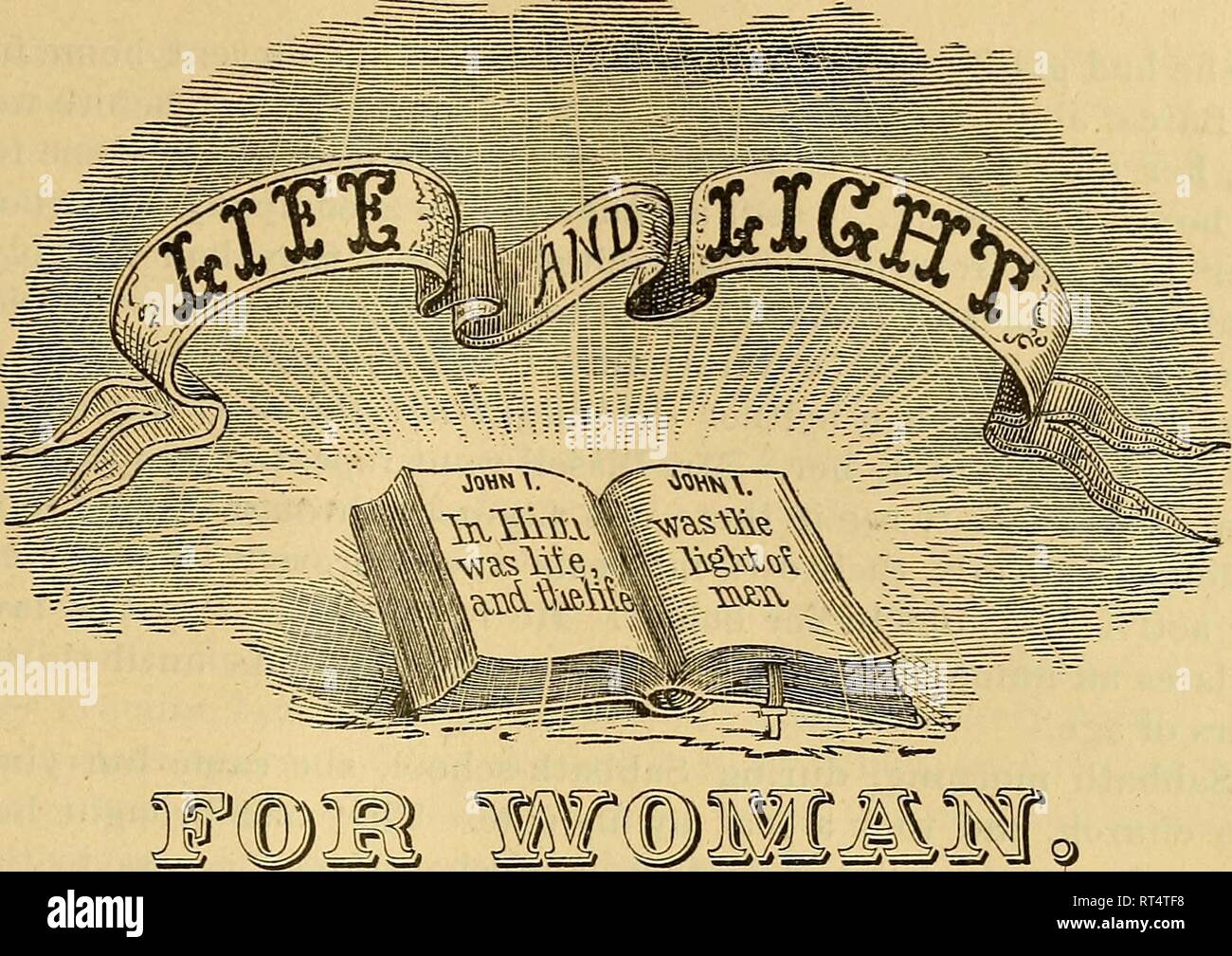 Life and Light for women Stock Photo - Alamy