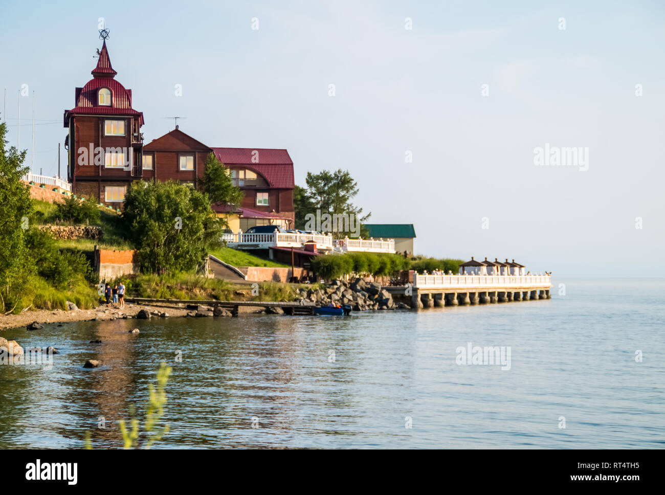 Taltsy is an architectural and ethnographic museum of Siberian wooden ...