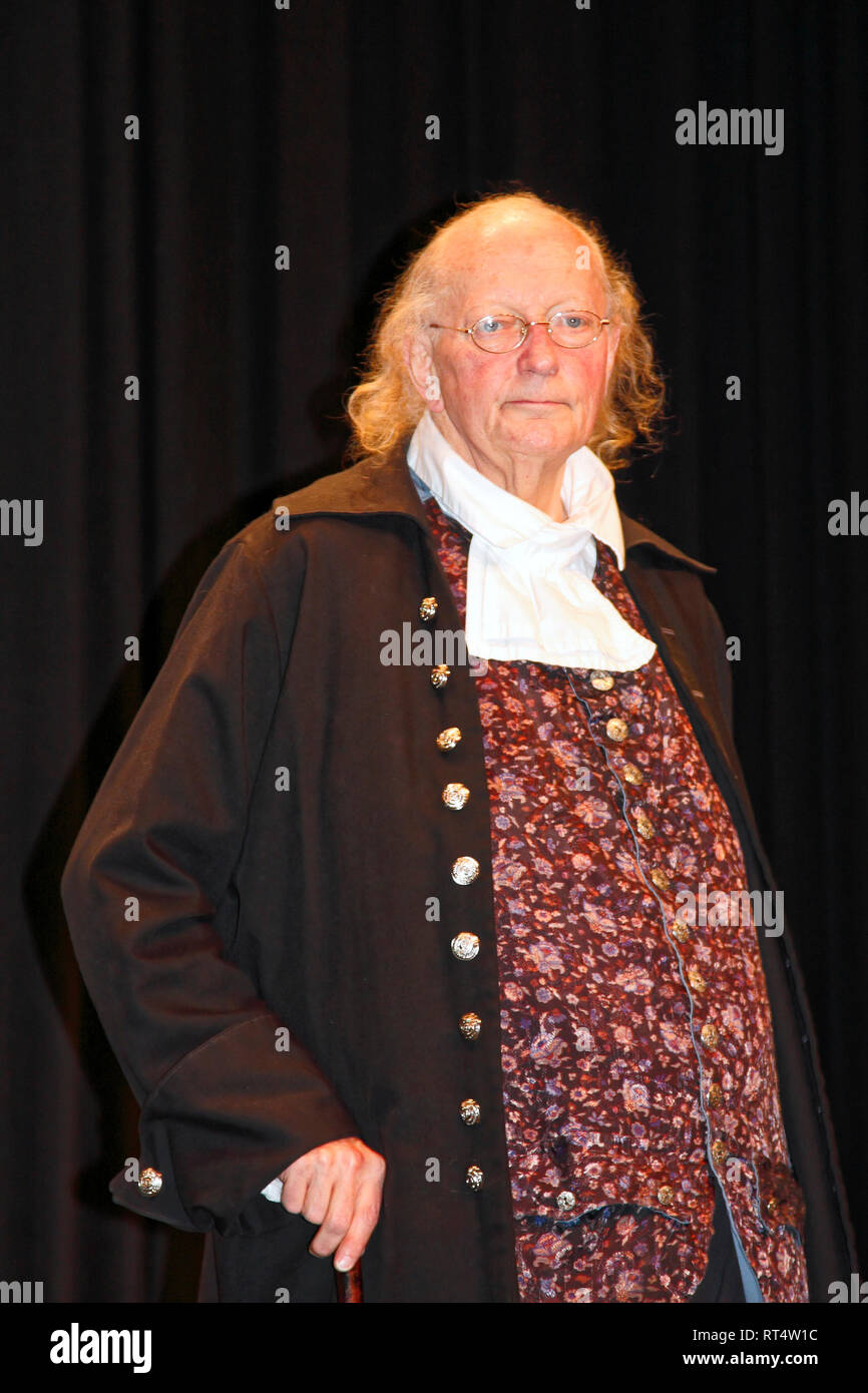 Ben Franklin impersonator; historical interpreter; colonial costume ...