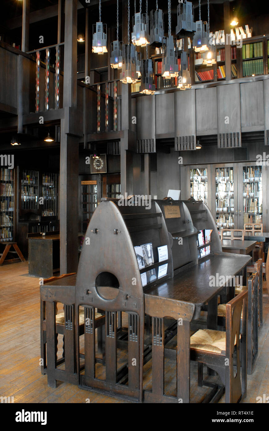 Glasgow school of art library hi-res stock photography and images - Alamy