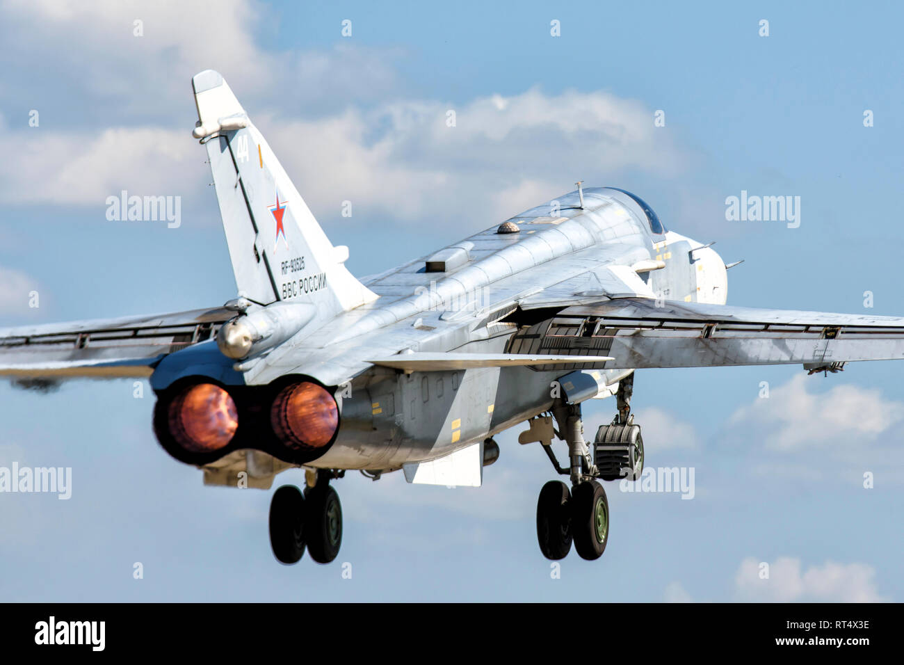 Russian Aerospace Forces Su-24M2 strike aircraft Stock Photo - Alamy