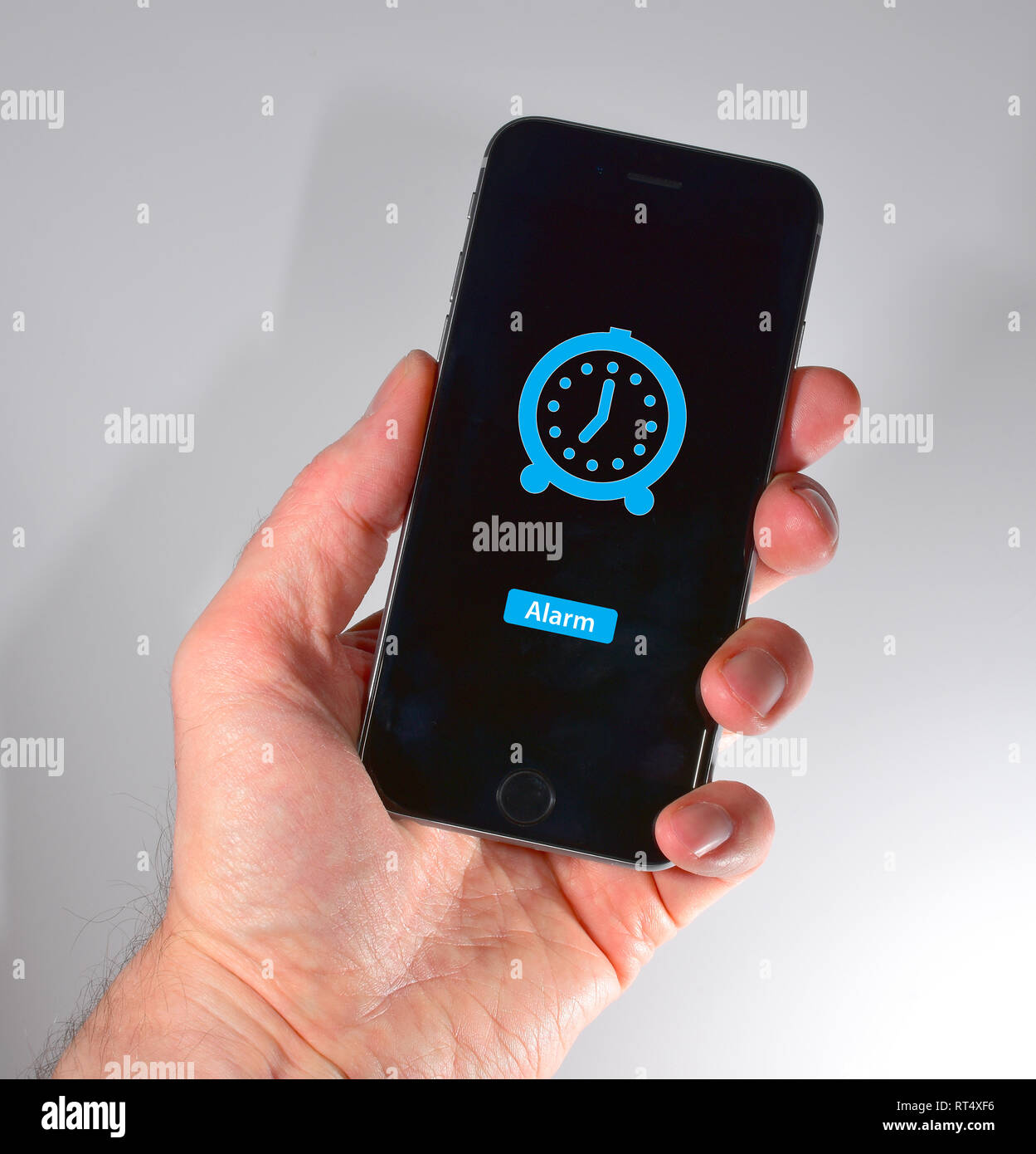 Phone alarm hi-res stock photography and images - Alamy