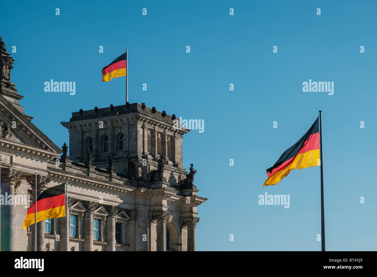 Berlin germany german national flags hi-res stock photography and ...