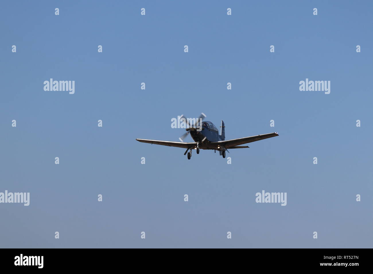 Tucano Trainer, at RAF Valley, Anglesey, North Wales Stock Photo - Alamy