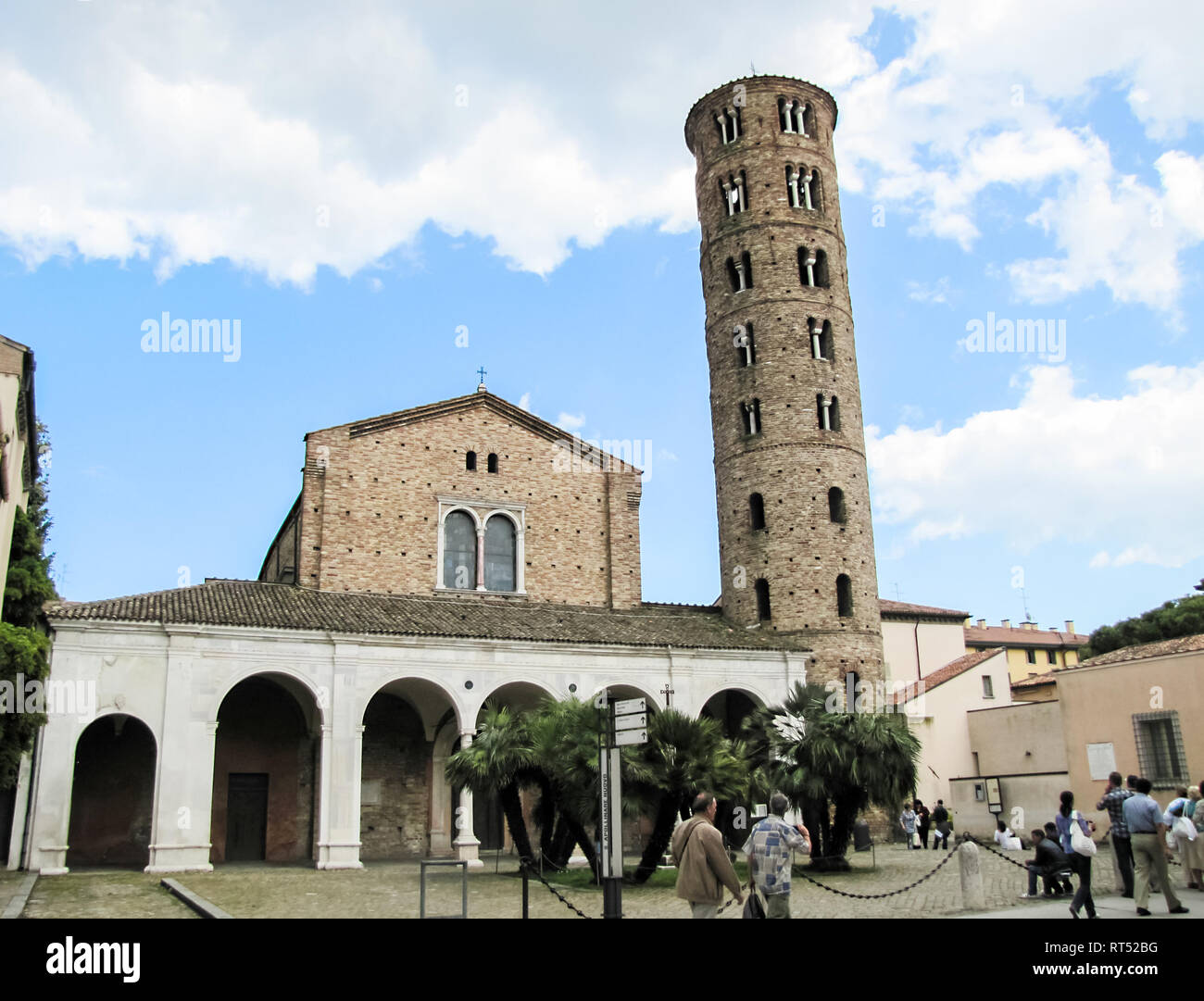 Ravenna, Italy - July 29, 2016: Ravenna city sights, streets and ...