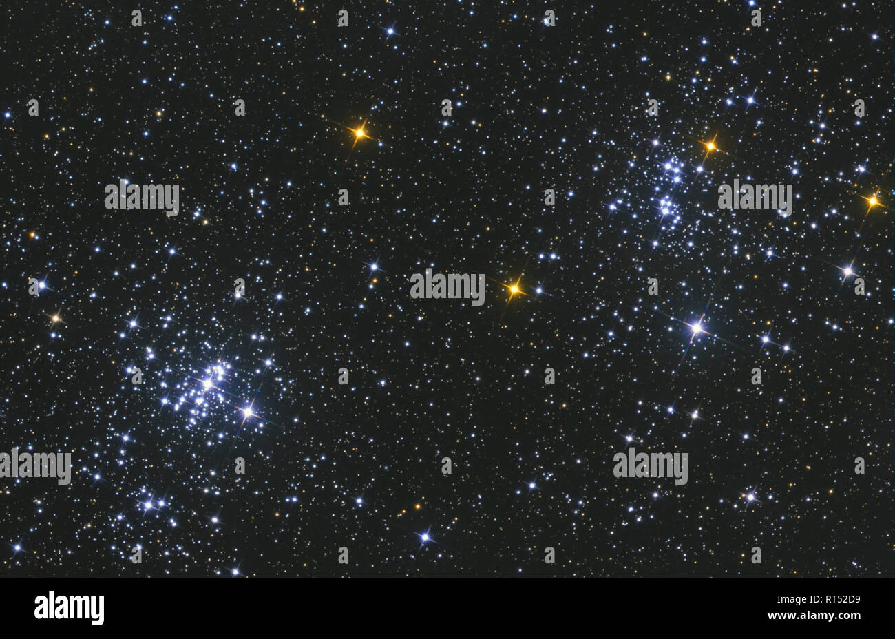 Perseus double cluster hi-res stock photography and images - Alamy