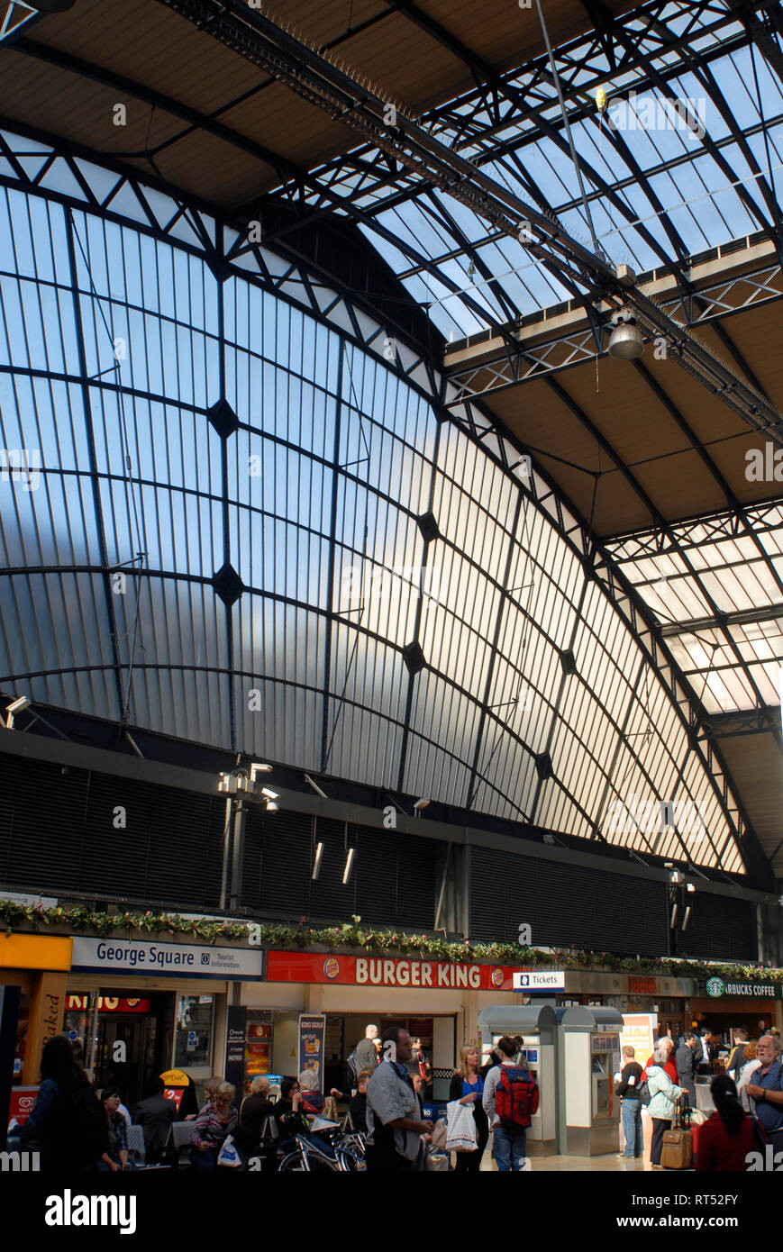 Queen Street Station, Glasgow, Scotland, United Kingdom Stock Photo - Alamy