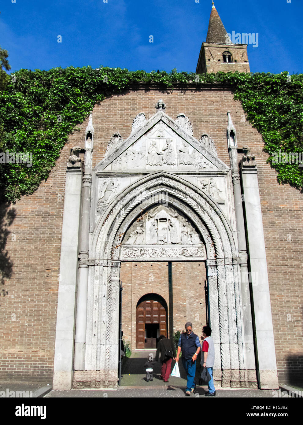 Ravenna, Italy - July 29, 2016: Ravenna city sights, streets and ...