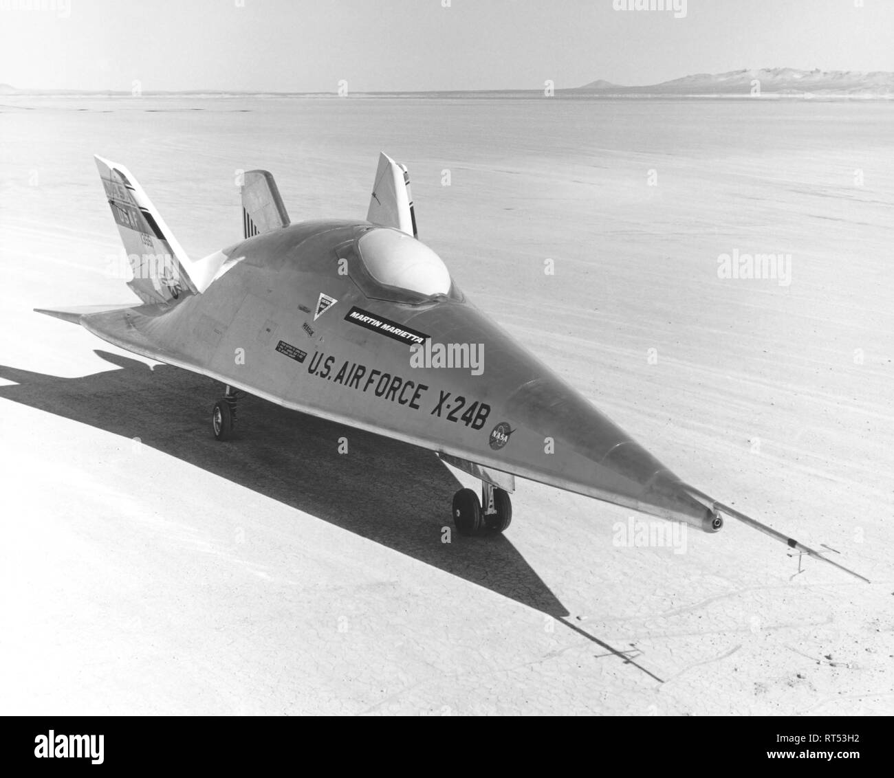 An experimental model of the X-24 aircraft Stock Photo - Alamy