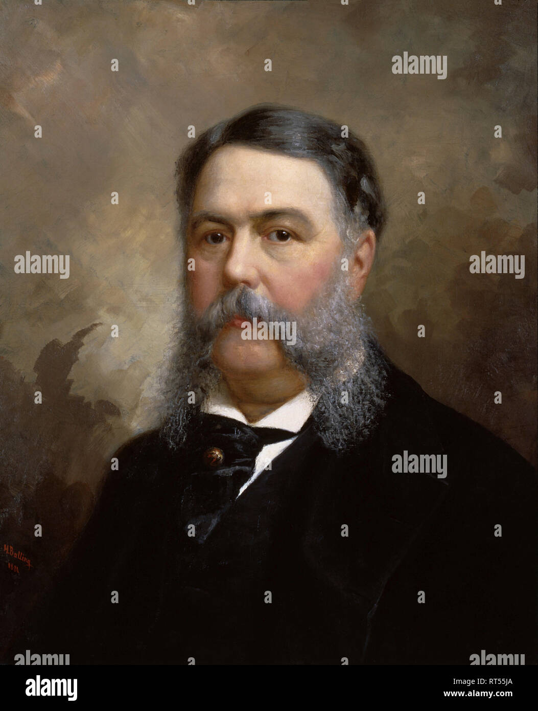 Chester a. arthur portrait hi-res stock photography and images - Alamy