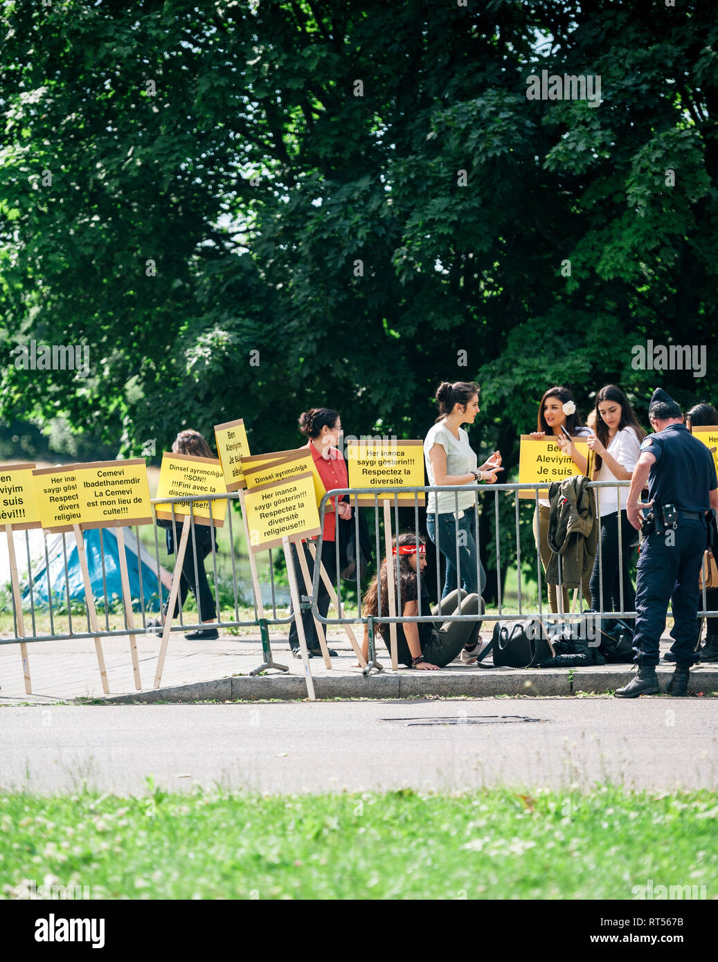 Echr flag hi-res stock photography and images - Alamy