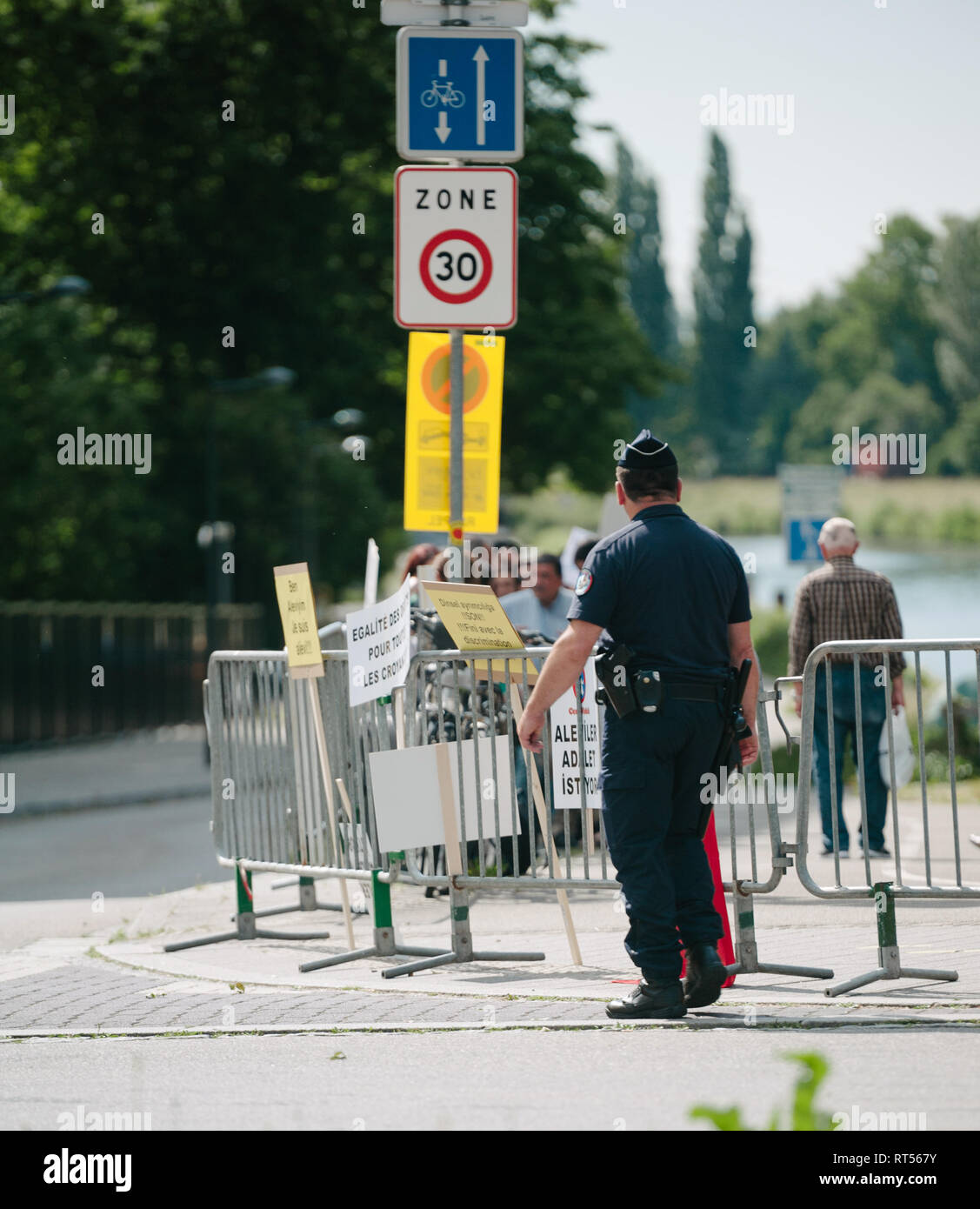 Echr flag hi-res stock photography and images - Alamy