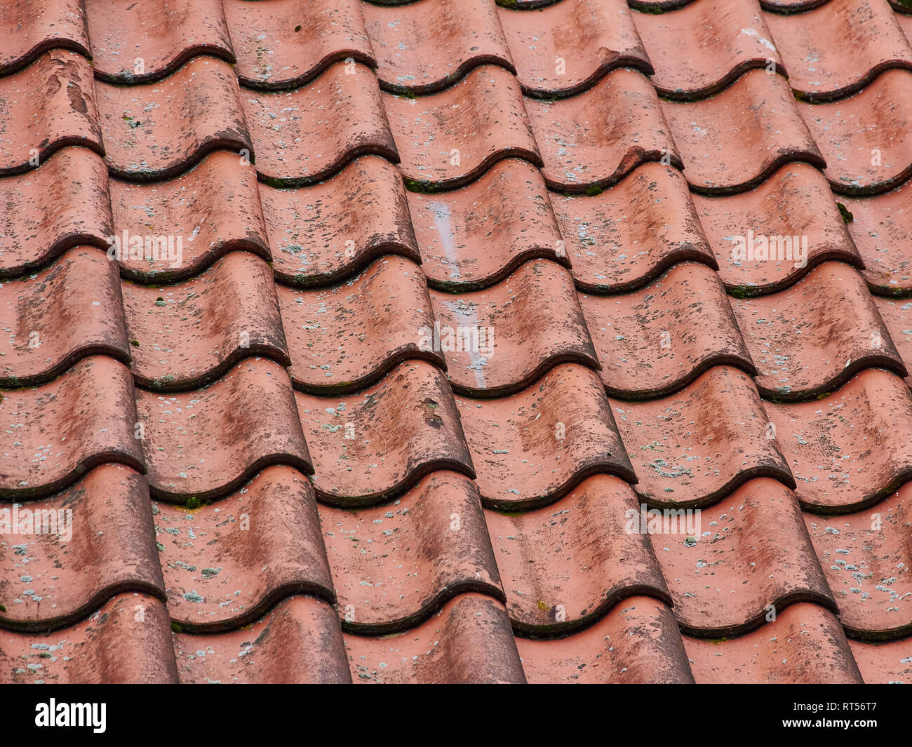 Facade of a building with rectangular windows with reflections Stock ...