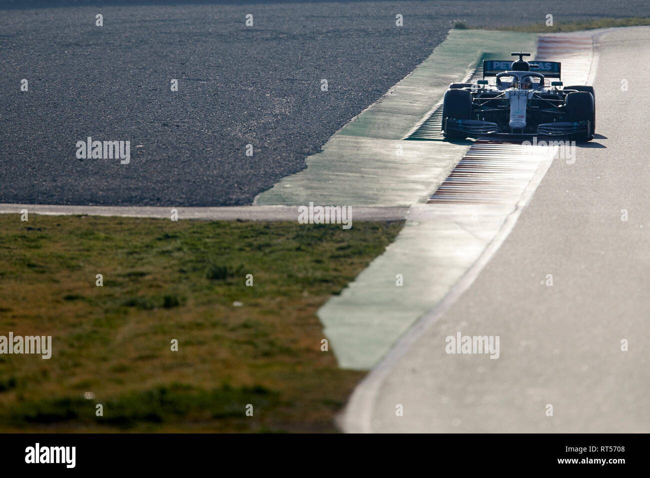 Lewis Hamilton (Mercedes AMG Petronas Motosport) W10 car, seen in ...