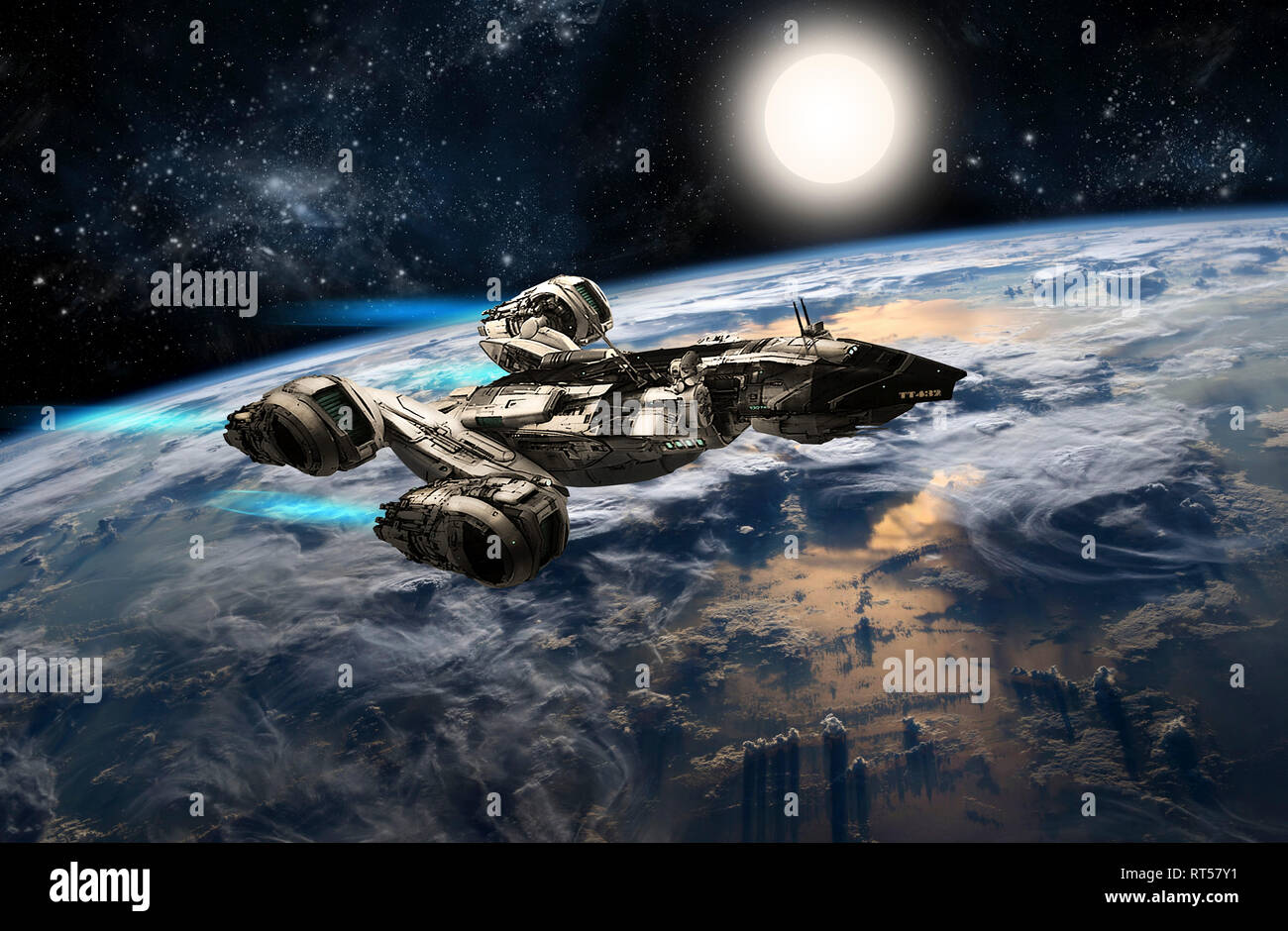 Ion Drive Spacecraft