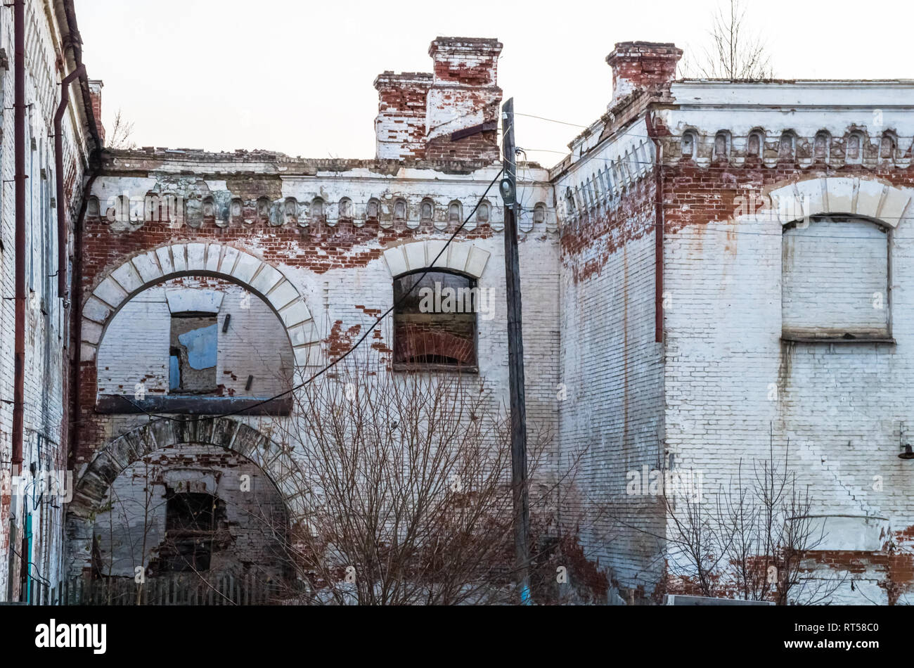 The sights of Irkutsk, streets and buildings of the city, historical ...