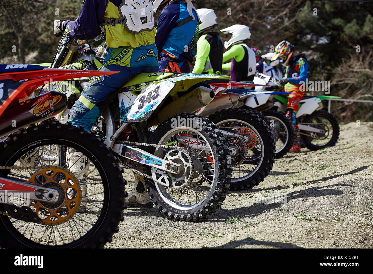 Motocross Race Start Line High Resolution Stock Photography and Images ...
