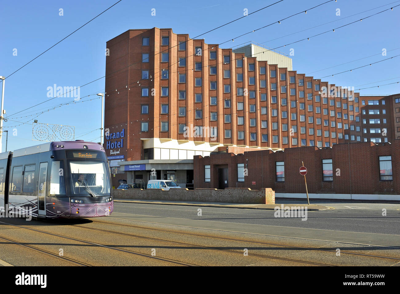 The Grand Hotel,Blackpool,UK Stock Photo - Alamy