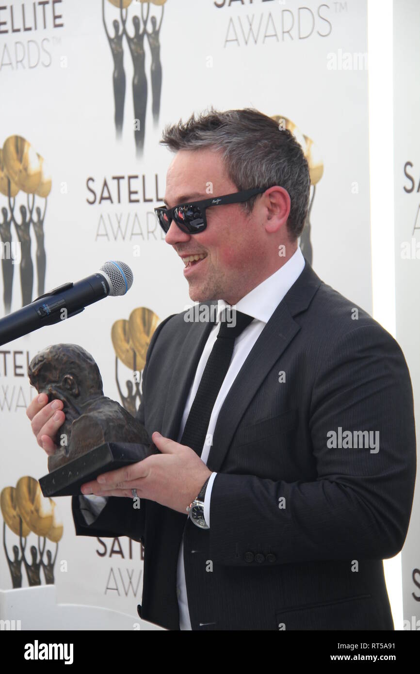 Kevin Baillie 02/22/2019 The 23rd Satellite Awards held at the Mondrian Los Angeles in Los ...