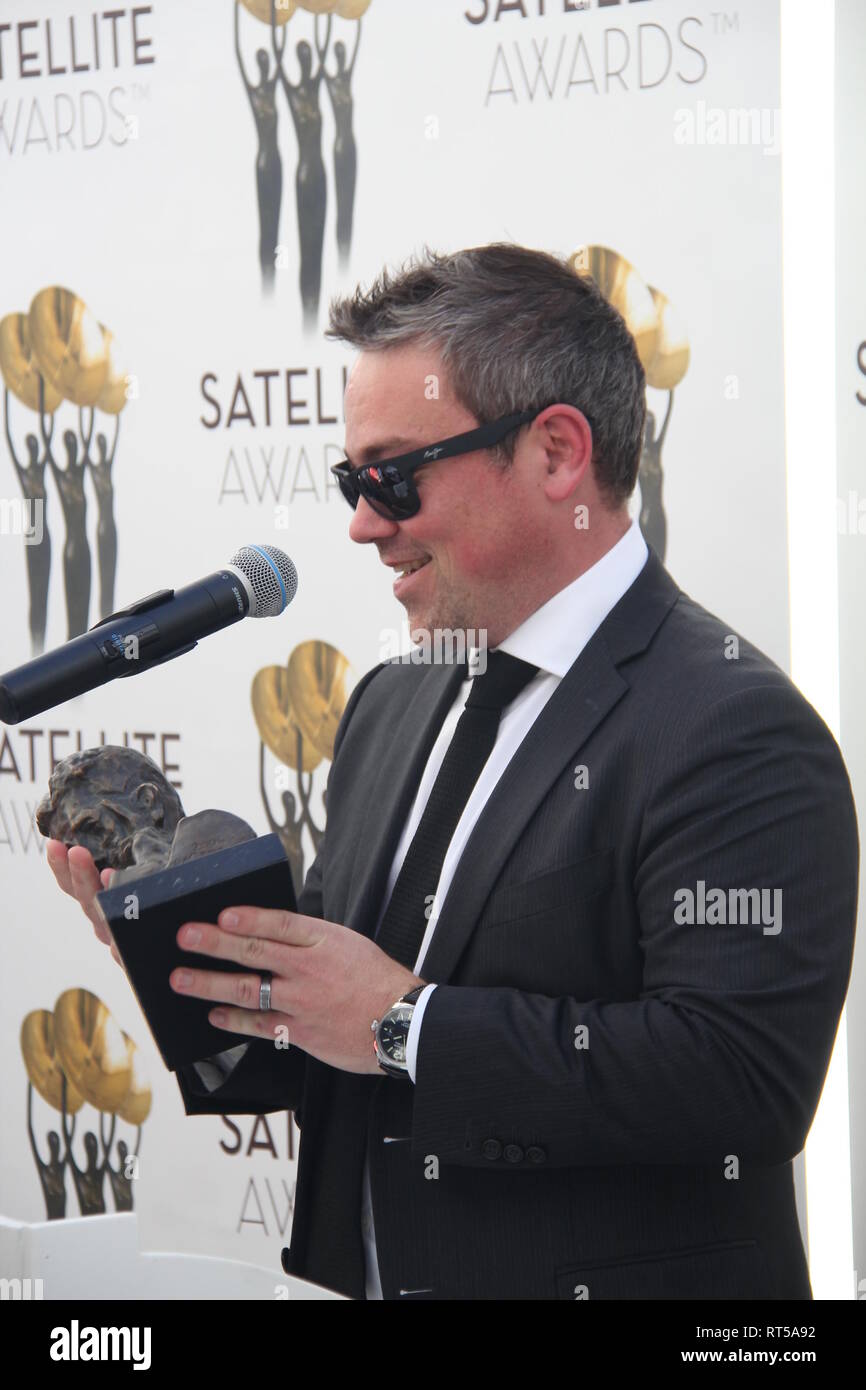 Kevin Baillie 02/22/2019 The 23rd Satellite Awards held at the Mondrian Los Angeles in Los ...