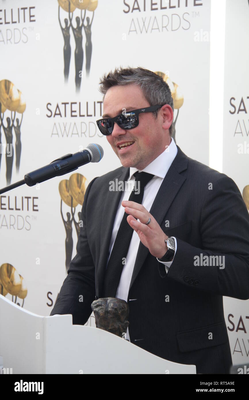 Kevin Baillie 02/22/2019 The 23rd Satellite Awards held at the Mondrian Los Angeles in Los ...