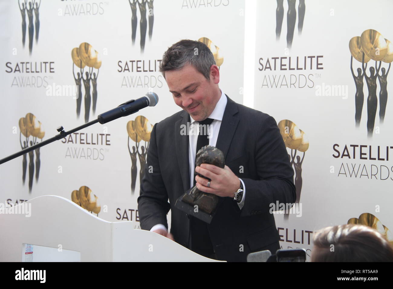 Kevin Baillie 02/22/2019 The 23rd Satellite Awards held at the Mondrian Los Angeles in Los ...
