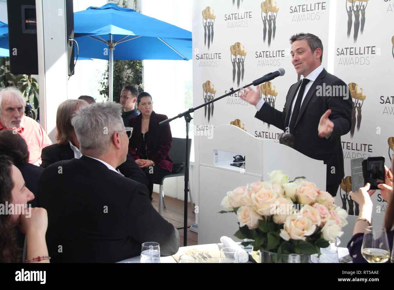 Kevin Baillie 02/22/2019 The 23rd Satellite Awards held at the Mondrian Los Angeles in Los ...