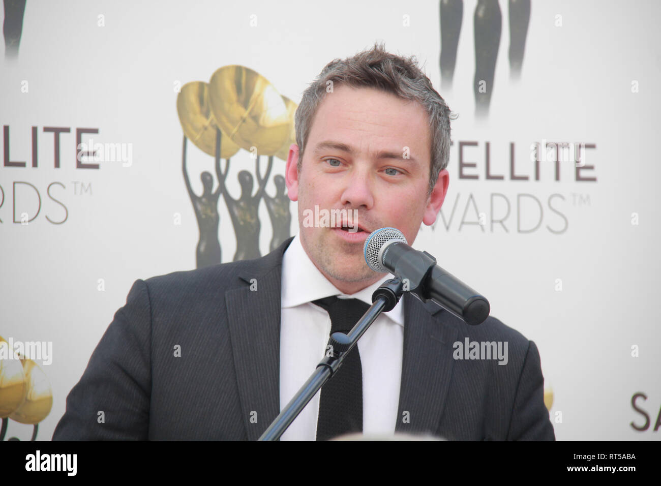 Kevin Baillie 02/22/2019 The 23rd Satellite Awards held at the Mondrian Los Angeles in Los ...