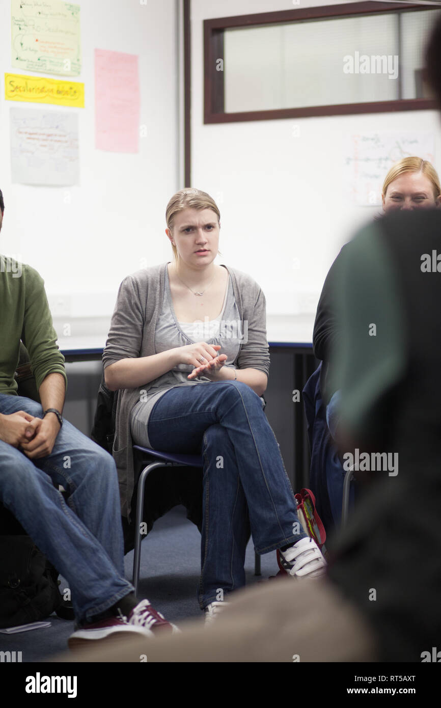 American sign language classroom hi-res stock photography and images ...