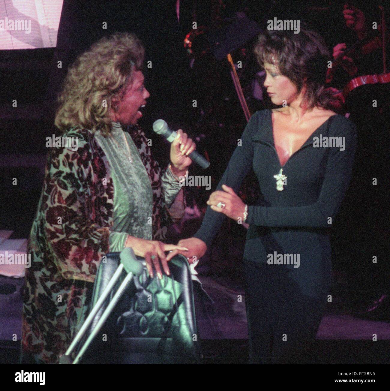 Cissy Houston and Whitney Houston 1995 Photo By John Barrett/PHOTOlink ...
