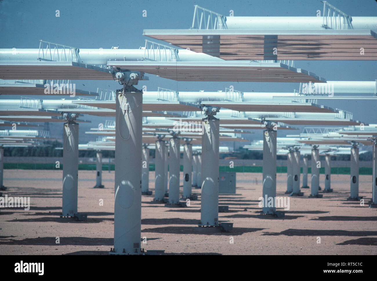 Solar One Field, Mojave Desert, CA Stock Photo - Alamy
