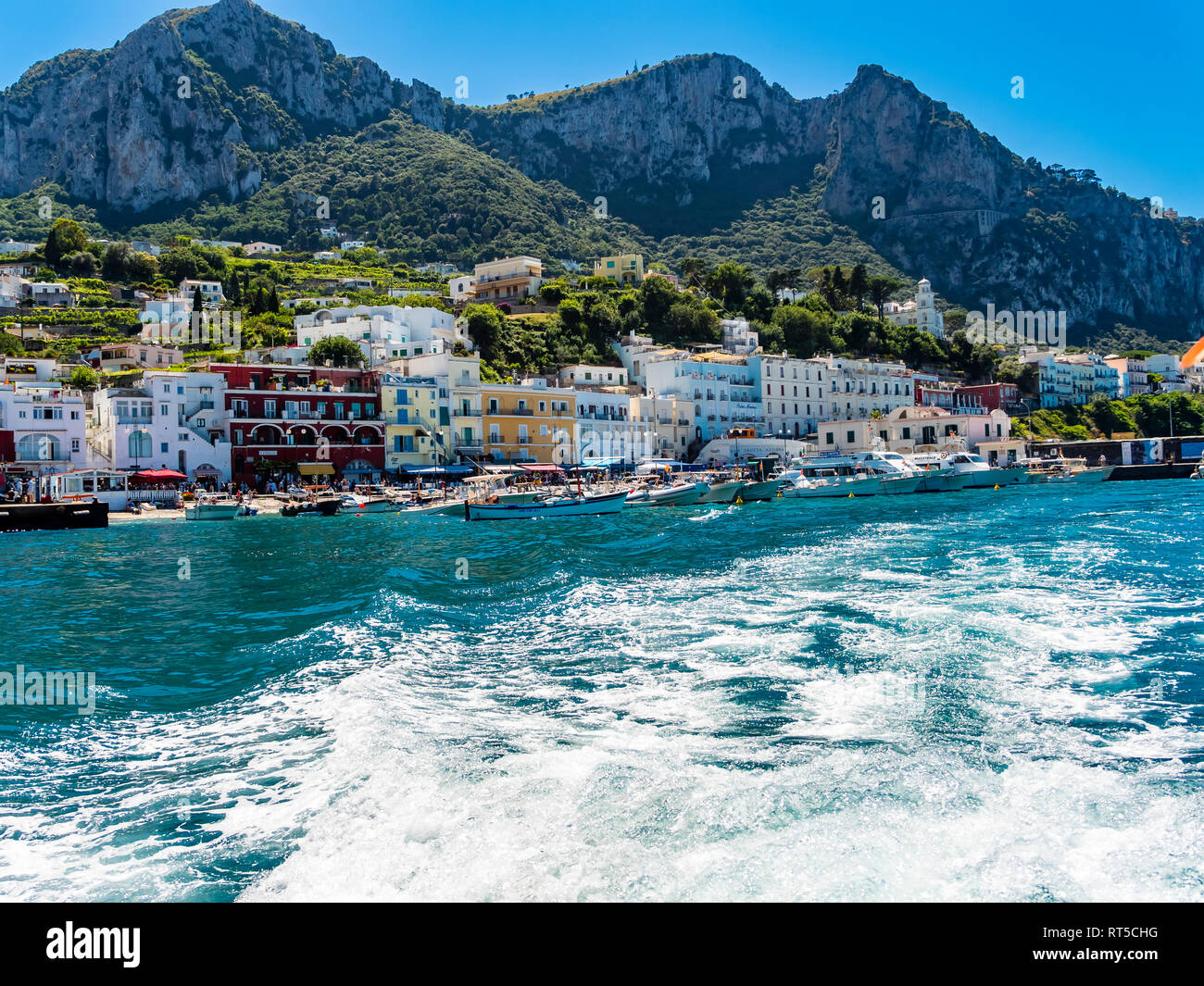 Italy, Campania, Capri, Marina Grande Stock Photo - Alamy