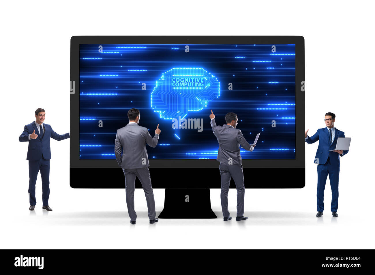 Cognitive computing concept as modern technology Stock Photo - Alamy