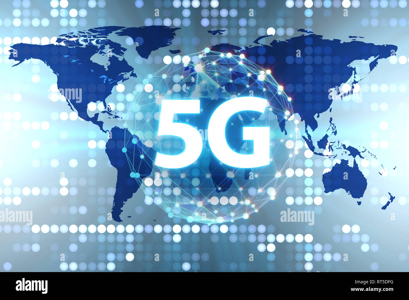 3g internet concept - 3d rendering Stock Photo - Alamy