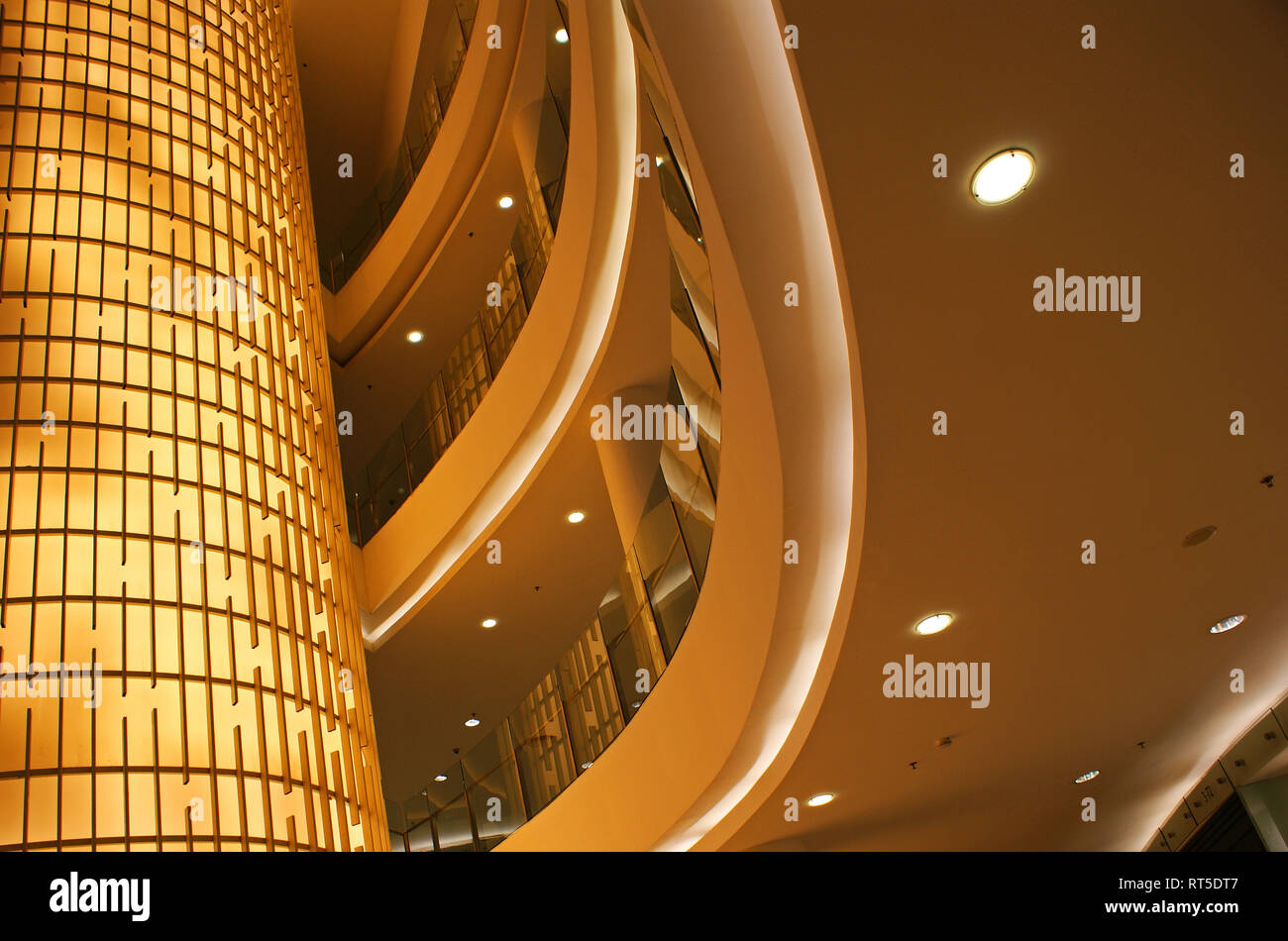Senayan City Mall, Interior, Architecture, Jakarta, Indonesia Stock ...