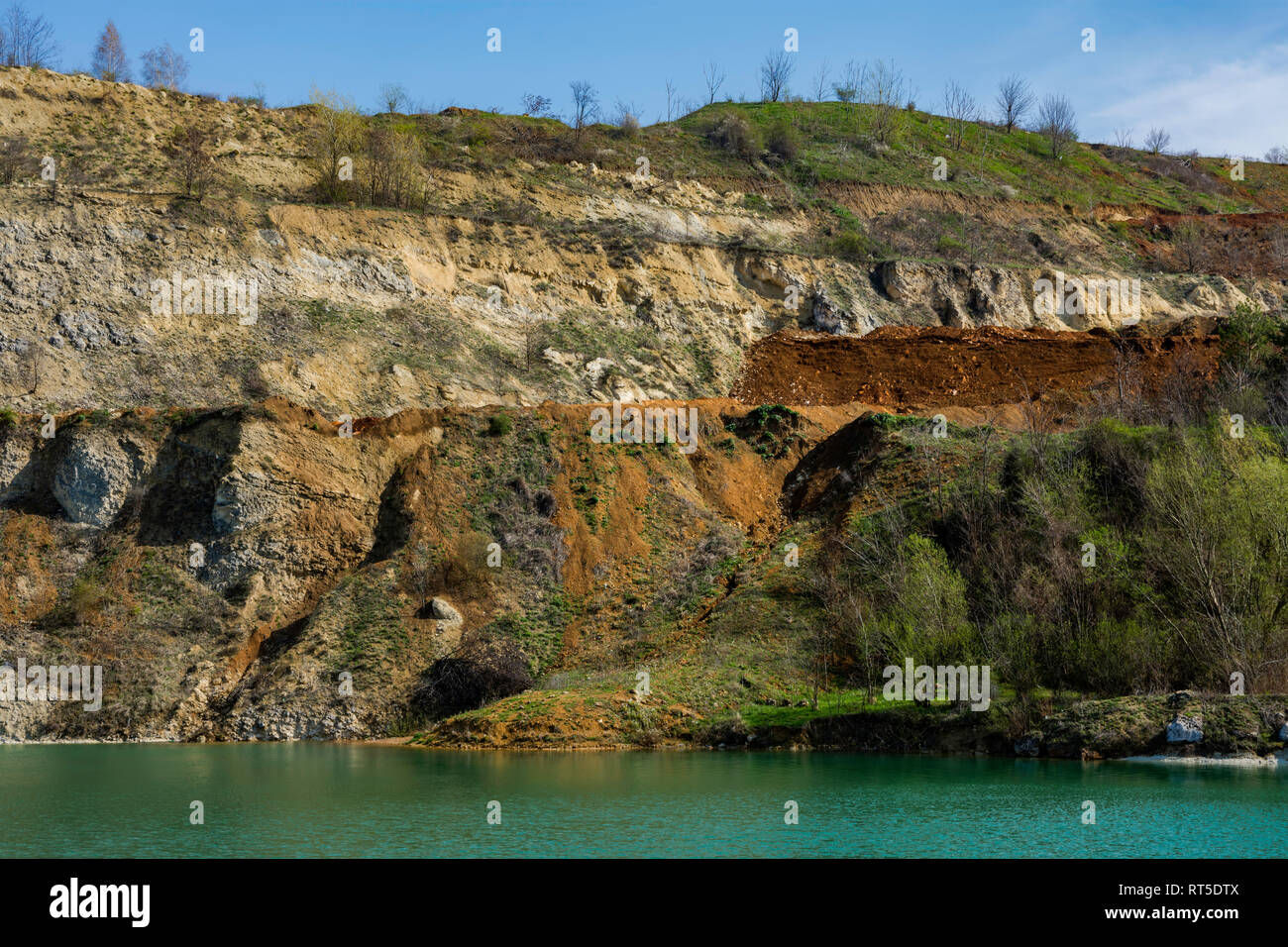 Beautiful Lake Ledinci, Ledinacko, near Fruska Gora in Serbia, very ...