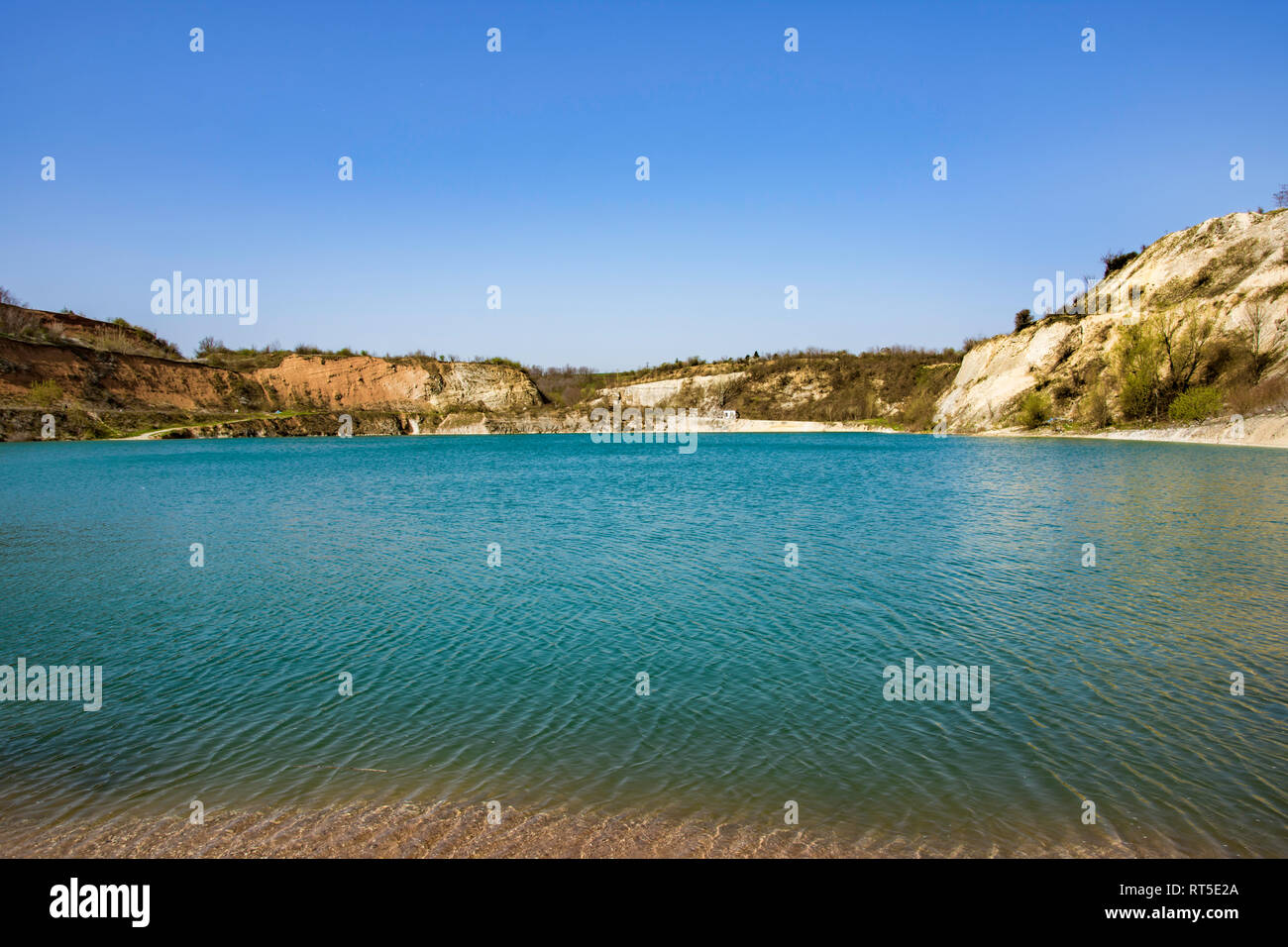 Beautiful Lake Ledinci, Ledinacko, near Fruska Gora in Serbia, very ...