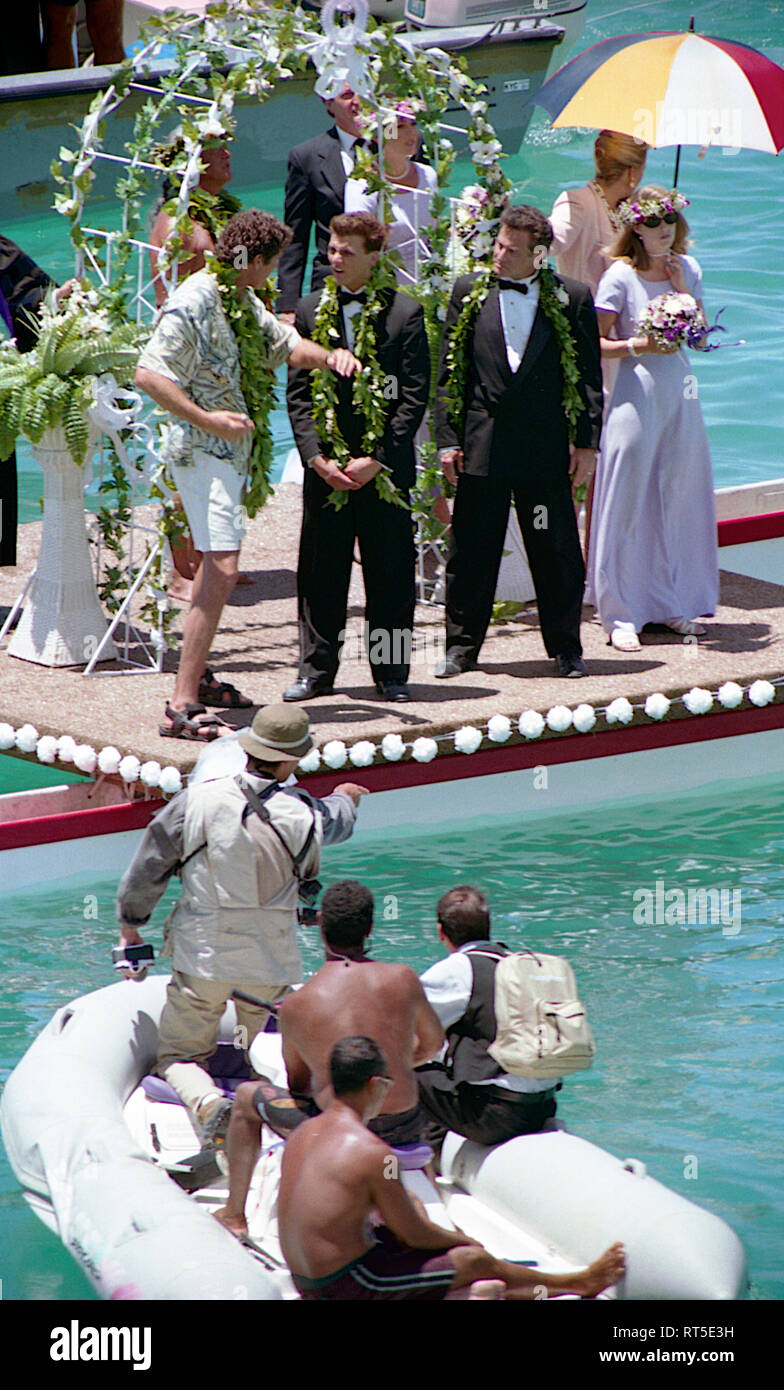 Honolulu, Hawaii, 20th July, 1999 First day of filming "BayWatch Hawaii ...