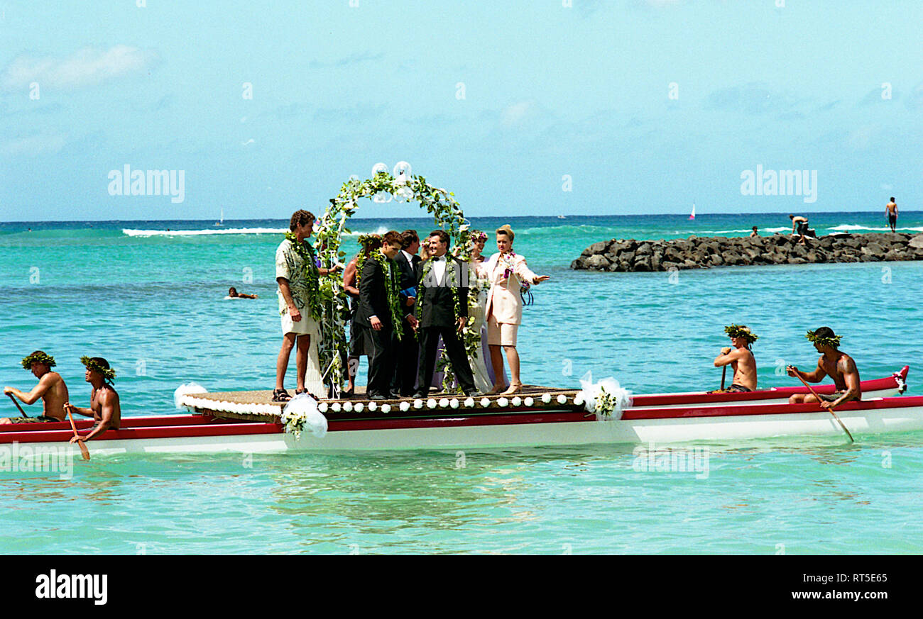Honolulu, Hawaii, 20th July, 1999 First day of filming "BayWatch Hawaii ...