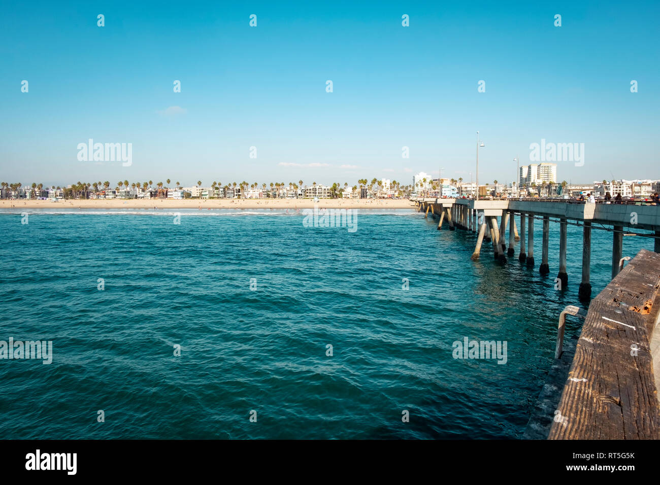 USA, California, Los Angeles, Venice beach, pier Stock Photo - Alamy