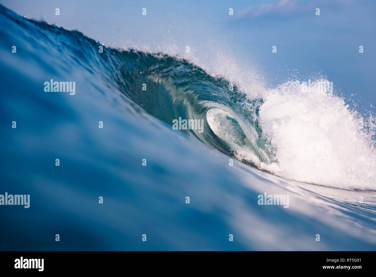 Indonesia, Bali, wave Stock Photo - Alamy